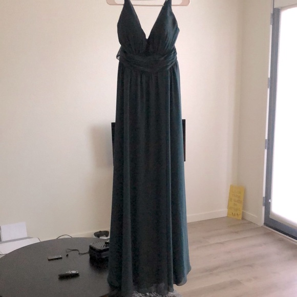 Kennedy Blue | Dresses | Nwt Forest Green Kennedy Blue Bridesmaid Dress ...
